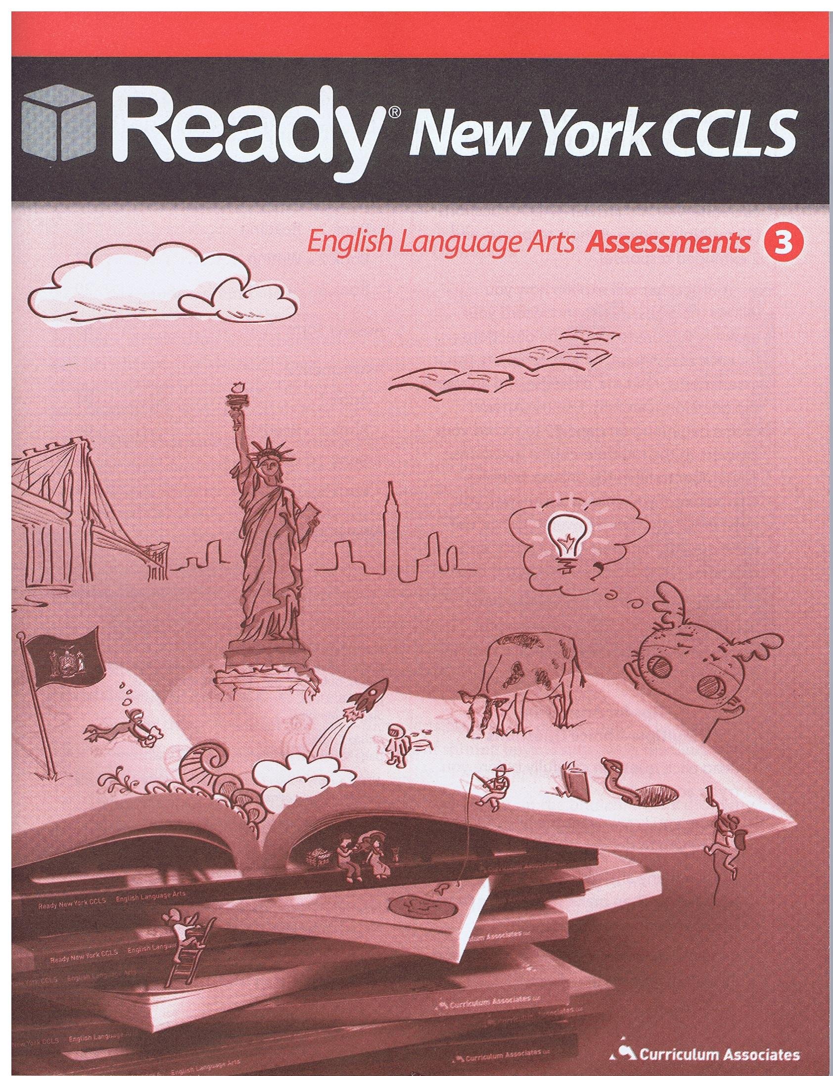 Ready New York CCLS ELA Assessments Grade 3 with Answer key