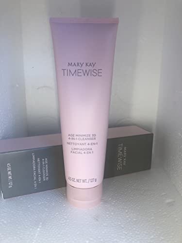 Mary Kay TimeWise Age Minimize 3D 4-in-1 Cleanser 4.5 oz / 127g - Normal to Dry Skin