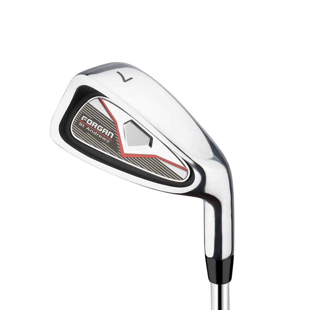 Forgan F100 Iron Set with Hybrid, Mens Left Hand, Steel Shafts by Forgan of St Andrews