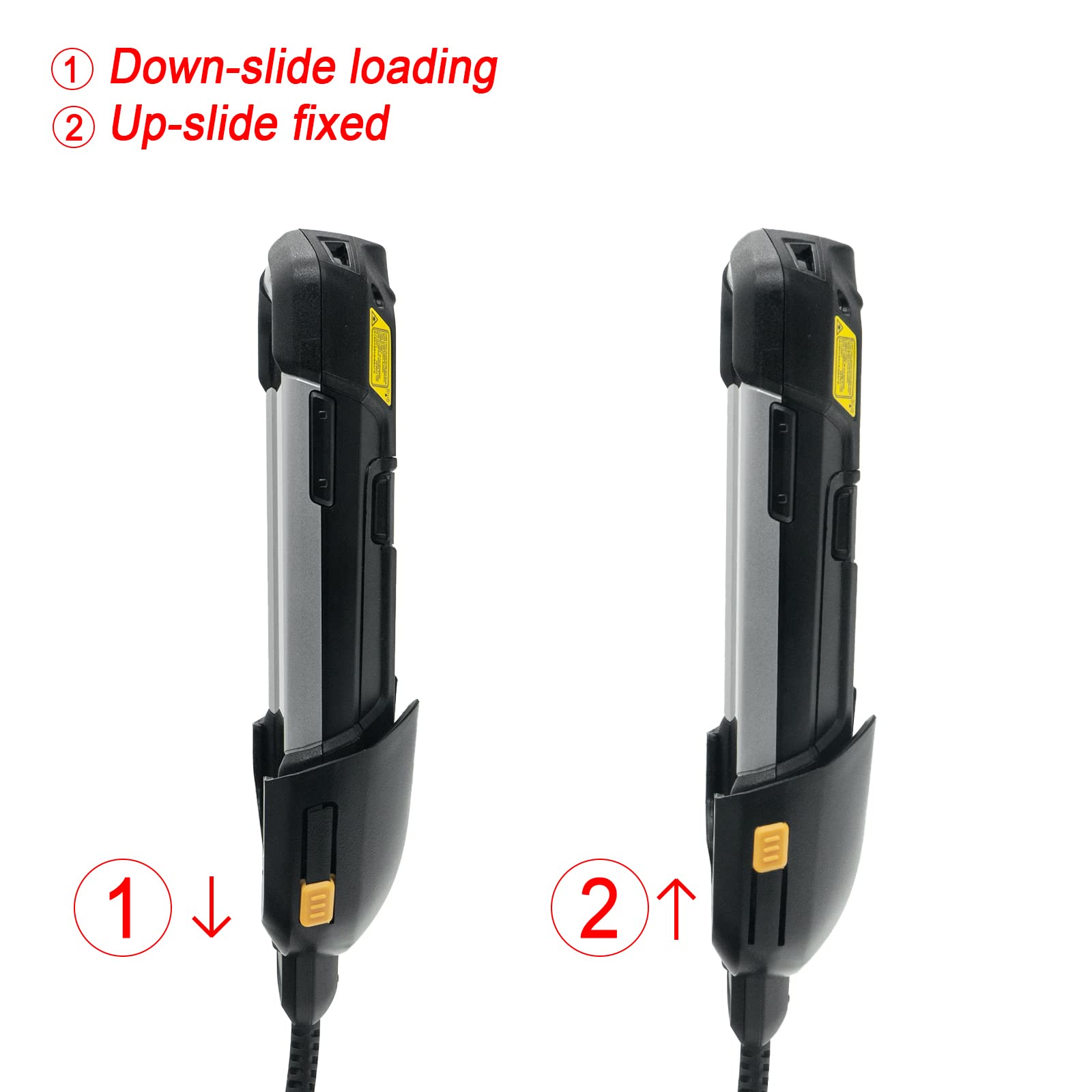 TC70 TC77 TC72 TC75 TC70X Scanner Charger Cable for Symbol Zebra PDA, 5V4A with 3.4ft Cable Android Barcode Scanners Charger, Includes Power Supply