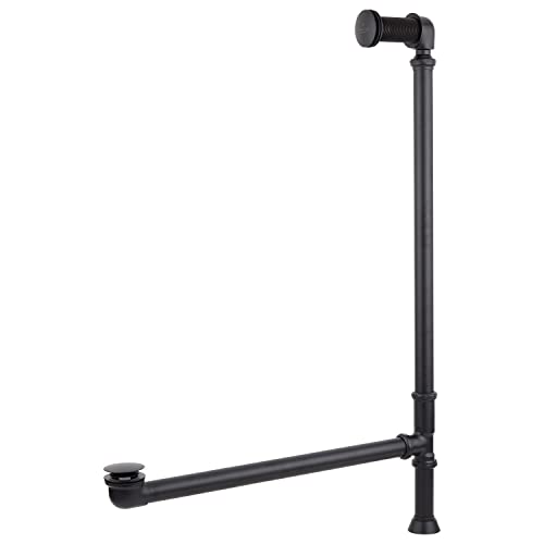 Signature Hardware 946173-69 Rosalind 69" Acrylic Soaking Pedestal Freestanding Tub with Pre-Drilled Overflow Hole