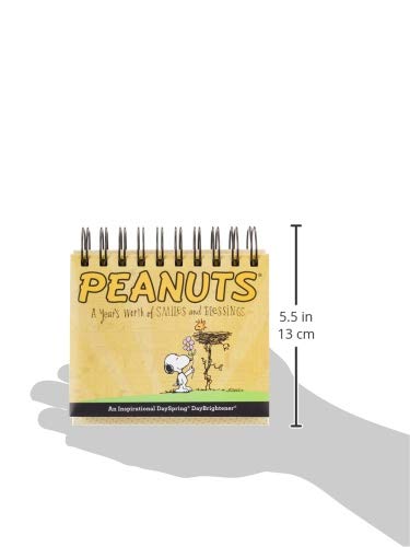 Dayspring - Peanuts - Smiles and Blessings - Perpetual Calendar (75668), Yellow