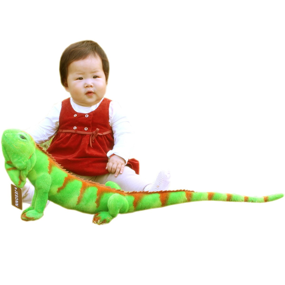 JESONN Stuffed Animals Toys Lizard Plush (A)