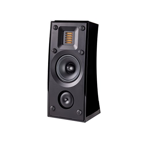 MartinLogan Motion 4i Bookshelf Speaker, Single Speaker Gloss Black