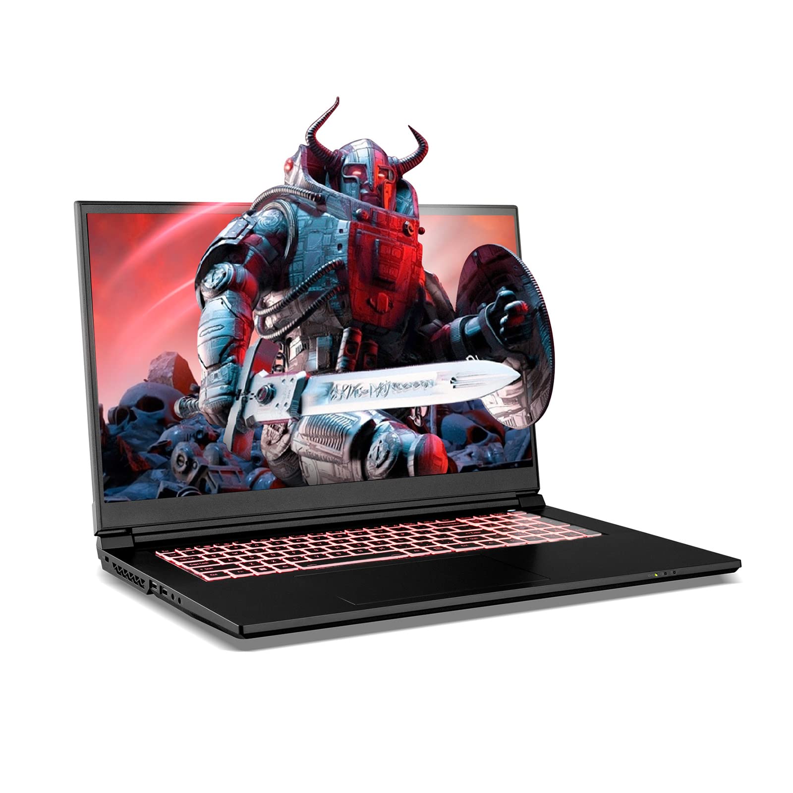 Sager 2023 NP6271J Gaming Laptop, 17.3 Inch FHD 144Hz, Intel i9-13900H, RTX 3050 4GB, 32GB RAM, 1TB NVMe SSD, Win 11