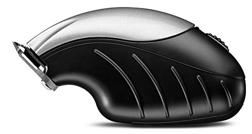 Andis 24870 Trim 'N Go Cordless Beard/Hair Trimmer Kit for Beard, Mustache, Stubble, Ear & Body Grooming – Close Cutting T-blade Zero Gapped - Black/Silver, 14-Piece