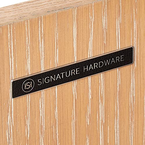 Signature Hardware 953664-36-UM-0 Quen 36" Free Standing Single Basin Vanity Set with Cabinet, Vanity Top, and Undermount Sink - No Faucet Holes