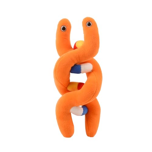 GIANTmicrobes DNA Plush, Genetics Gifts, DNA Gifts, Genetic Counselor Gifts, Genealogy Gifts, Ancestry Gift, Funny Science Teacher Gifts,Science Gifts