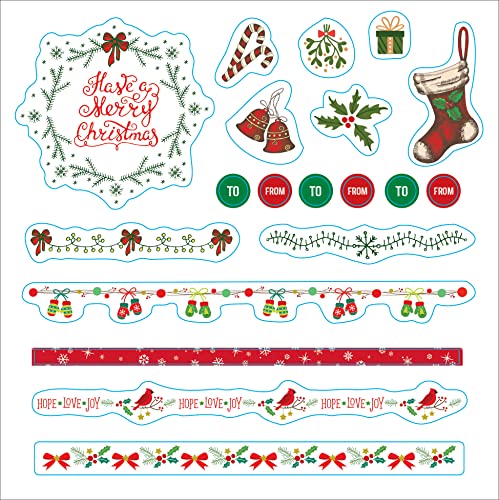 Merry & Bright Christmas! A Festive Sticker Book (over 500 holiday stickers!)