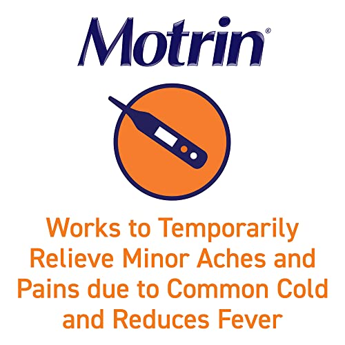 Motrin IB-Ibuprofen Pain Reliever Tablets 200 mg - 100 Coated Caplets (Pack of 3)