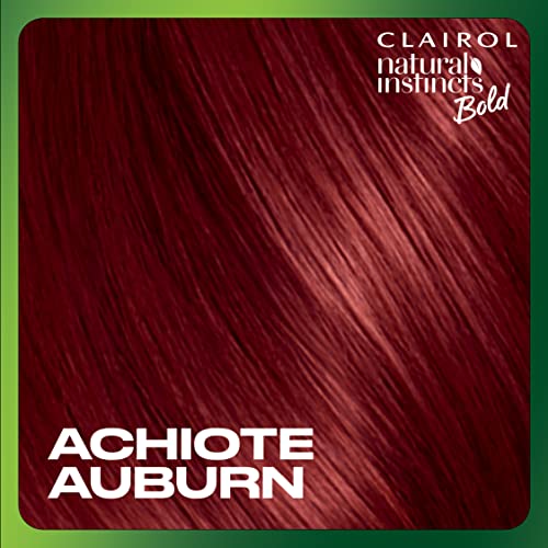 Natural Instincts Bold Permanent Hair Dye, R56 Achiote Auburn Hair Color, Pack of 1