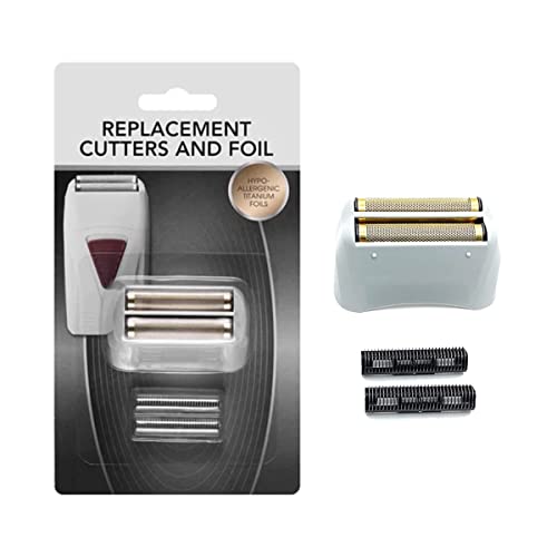 1 Pack Pro Shaver Replacement Foil and Cutters compatible with andis shaver ProFoil Lithium replacement,Golden