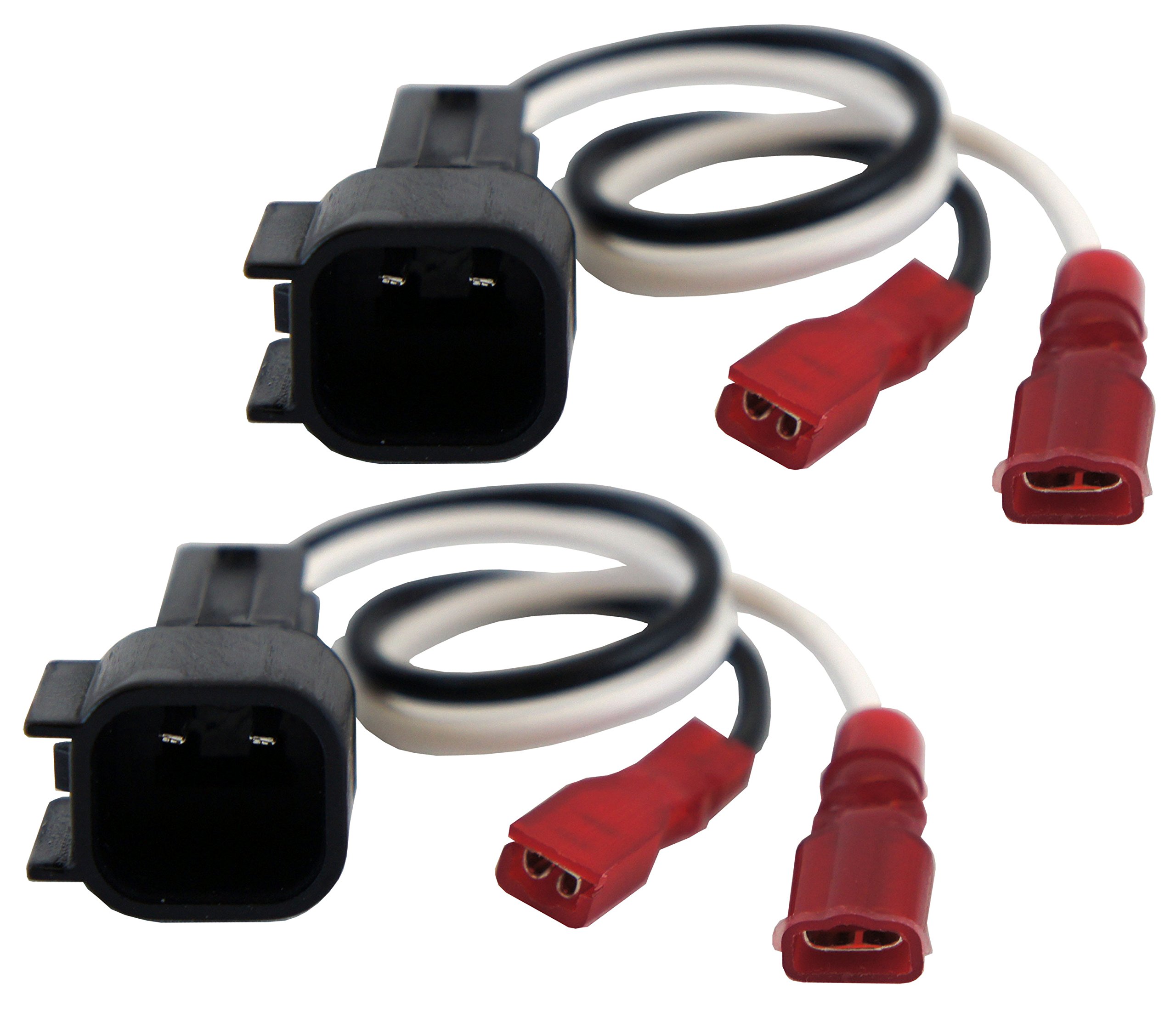 Harmony Audio HA-R68 Compatible 2005-2009 Ford Mustang Front Door Replacement 5x7 6x8 225W Speakers & HA-725600 Speaker Replacement Harness