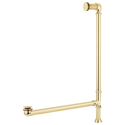 Signature Hardware 920511-71-I Eaton 71" Acrylic Soaking Freestanding Tub with Integrated Drain, Overflow and Foam Insulation