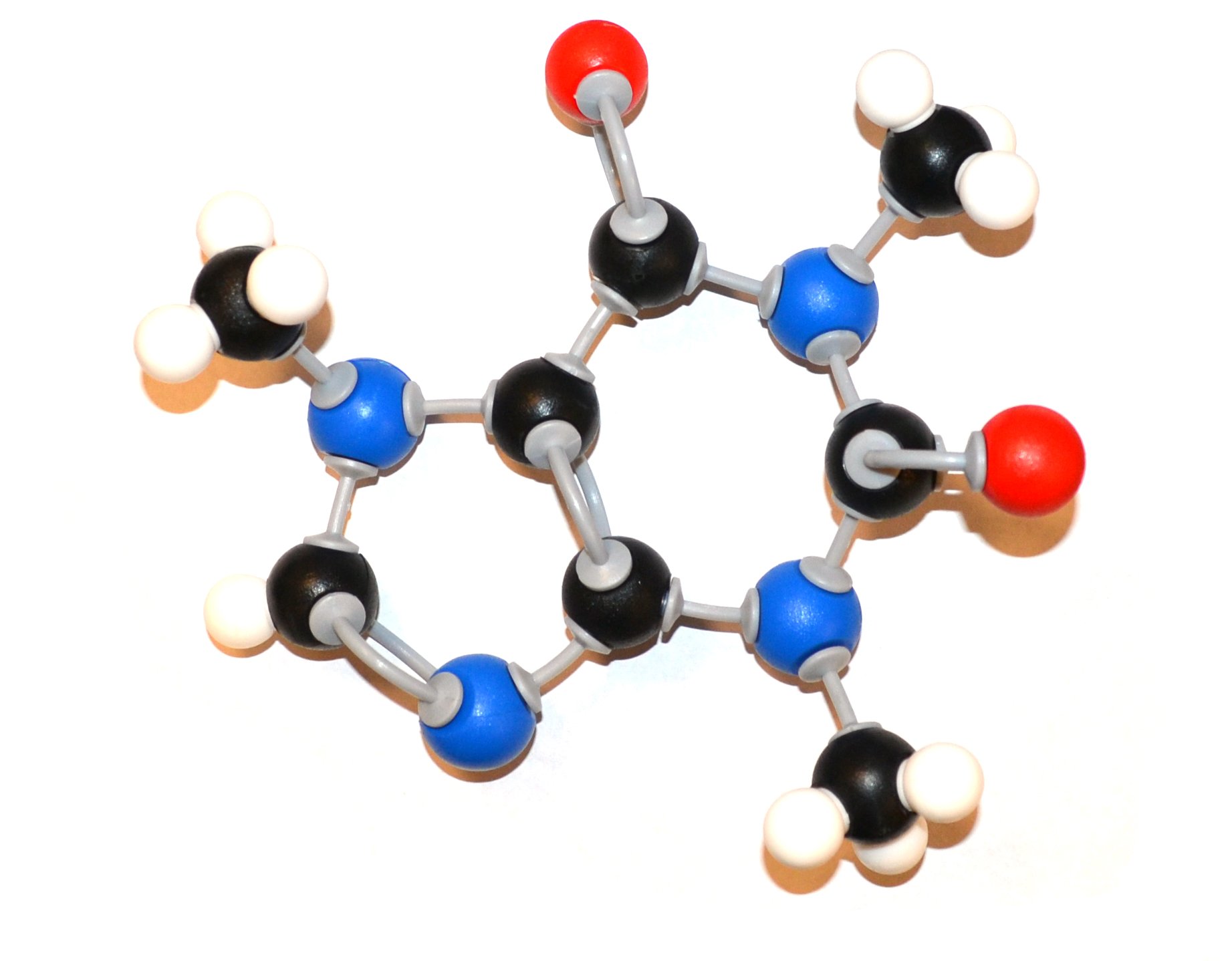 Caffeine 3D Molecular Model Set