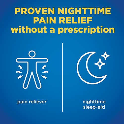 Amazon Basic Care Naproxen Sodium Pm, Naproxen Sodium and Diphenhydramine Hydrochloride Tablets, 220 Mg/25 Mg, 160 Count