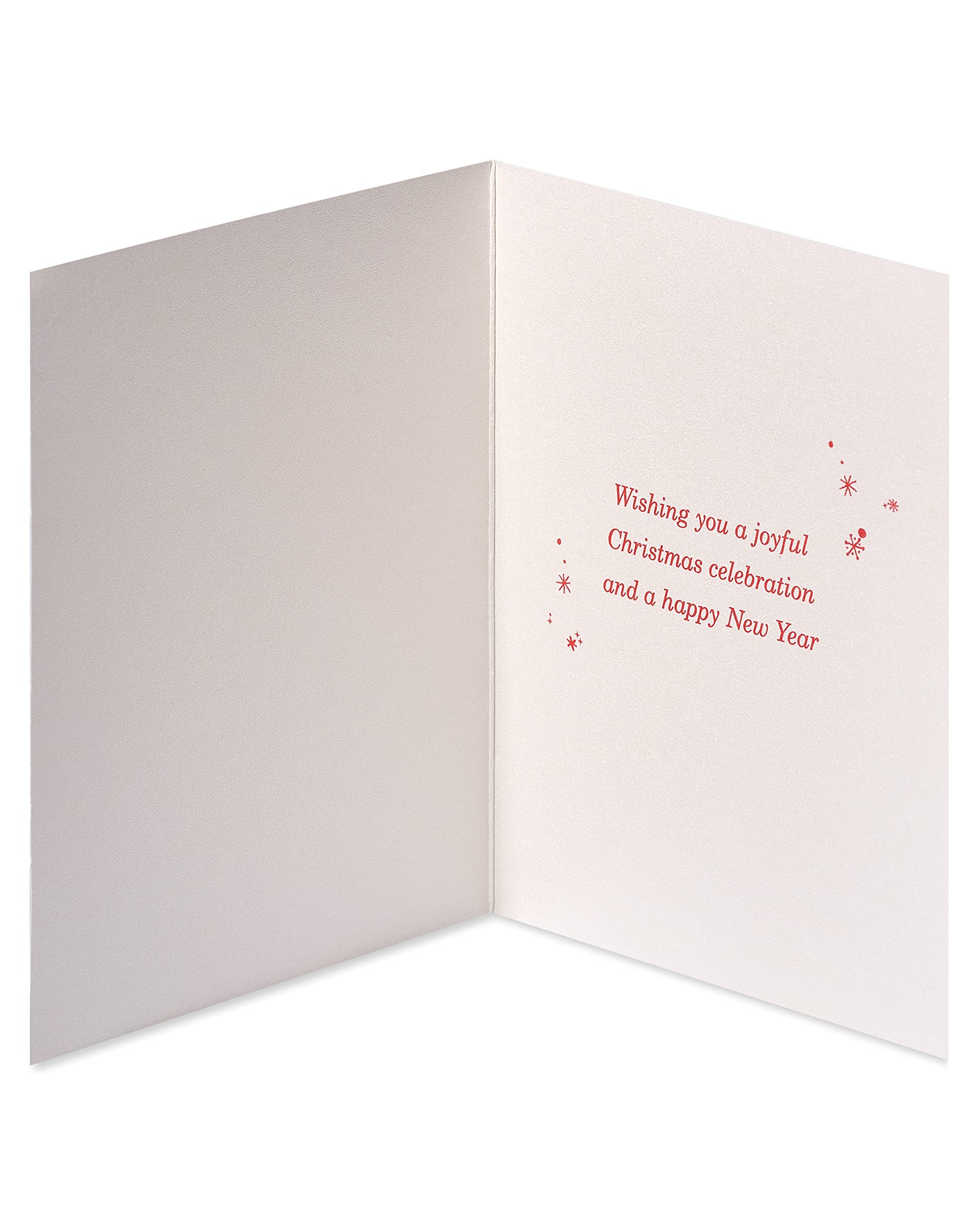 Papyrus Boxed Holiday Christmas Cards, Magical Tree Top, 20 Count