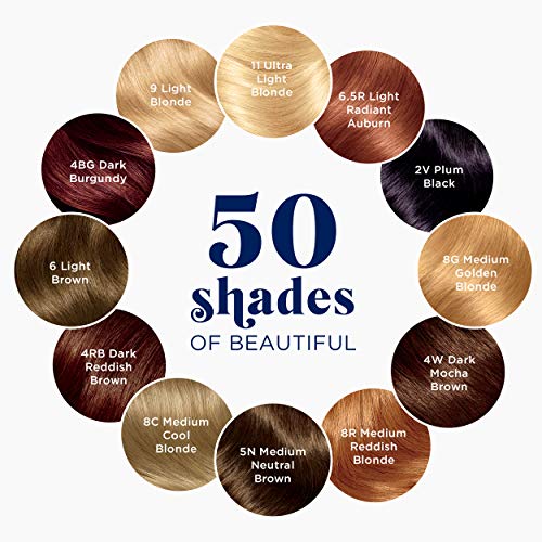 Clairol Nice'n Easy Permanent Hair Dye, 8A Medium Ash Blonde Hair Color,1 Count (Pack of 3)