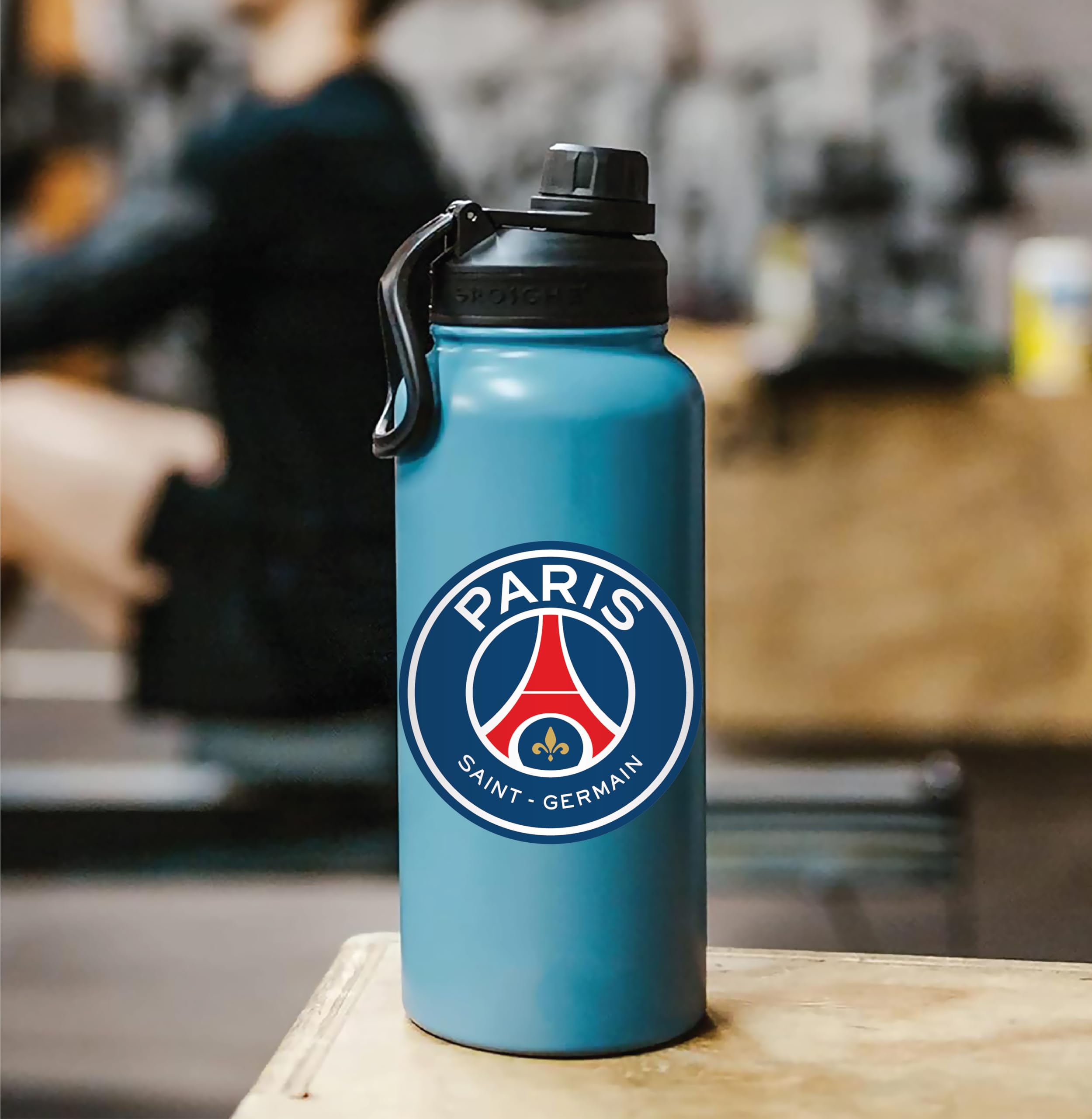 IMPERIAL VIBES – Paris St Germain Sticker – Vinyl Decal for Car, Truck, and Van – Removable Indoor & Outdoor Use for Laptop Sticker – Waterproof Decal for Window and Travel Bag – (Pack of 2) Imp 36