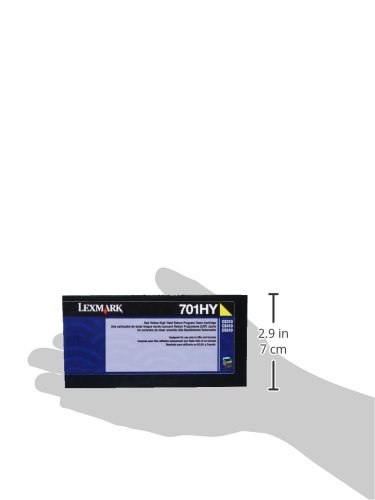 Lexmark 70C1HY0 Yellow High Yield Return Program Toner