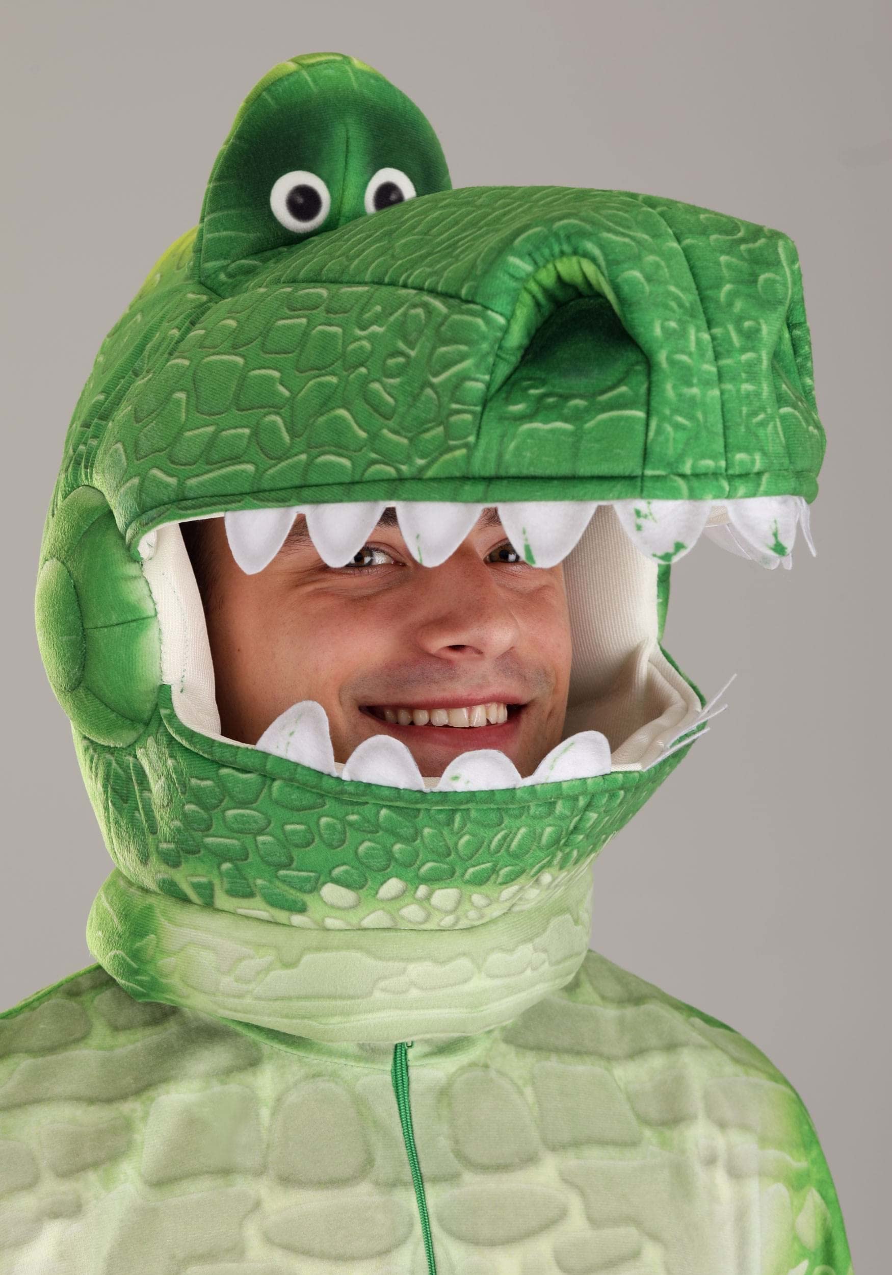 Fun Costumes Plus Size Deluxe Toy Story Rex Costume for Adults 2X Green