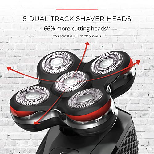 Remington Balder Pro Head Shaver, Cordless, 100% Waterproof, Black