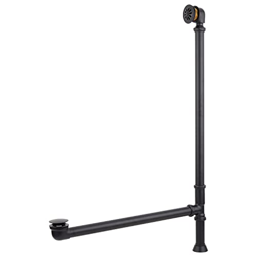 Signature Hardware 946219-72 Lena 72" Cast Iron Soaking Clawfoot Tub with Integrated Drain, Overflow and Imperial Feet
