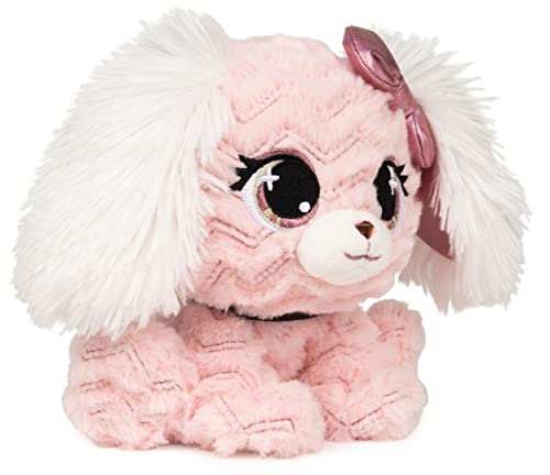 GUND P.Lushes Pets Gem Stars Collection, Sabrina Von Steubner Puppy Stuffed Animal, Pink/White, 6β