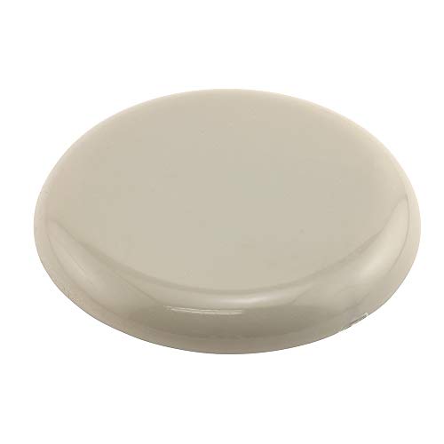 Prime-Line MP75221 2-1/8 inch Round Adhesive Tan Hard Plastic Slider (4-Pack)