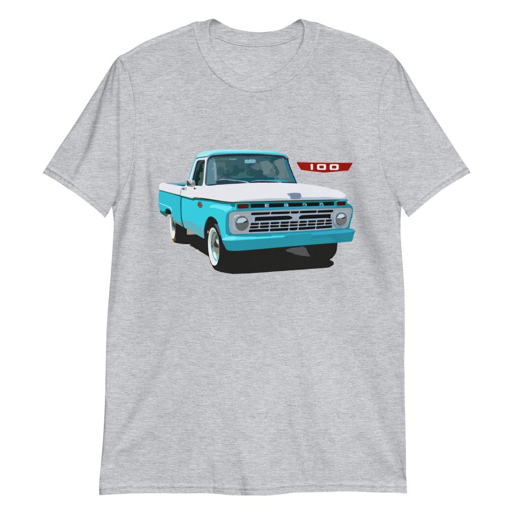JG Infinite 1966 F100 Truck Short-Sleeve Unisex T-Shirt Sport Grey