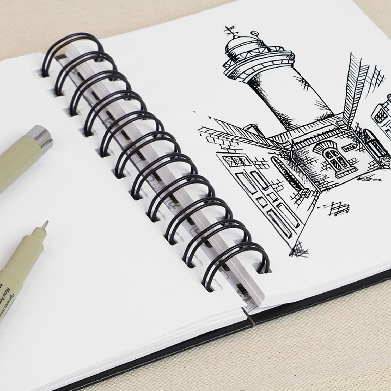 Pro Art Premium Sketch Book 4"x6" 80 Sheets, 70#, Wire, Sketch Book, Sketchbook, Drawing Pad, Pad, Drawing Paper, Art Book, Paper, Sketchbook for