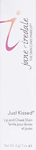 jane iredale Just Kissed Lip and Cheek Stain, Forever Pink, 0.1 Ounce