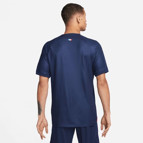 2023-2024 PSG Home Football Soccer T-Shirt Jersey Navy