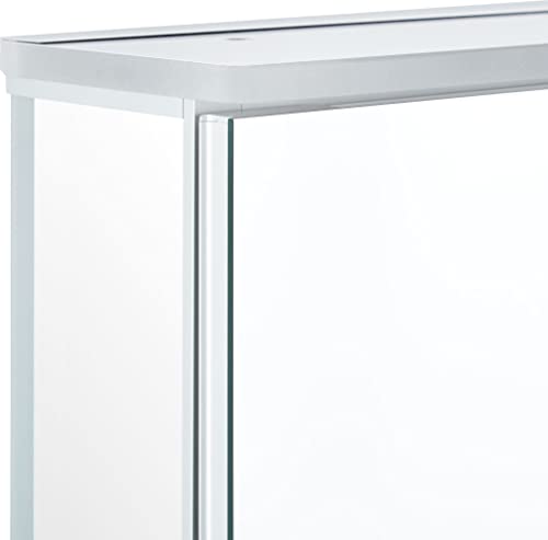 Signature Hardware 950613-53 Pallas 53" x 27-5/8" Lighted Frameless 3 Door Medicine Cabinet with Tunable LED and Electrical Outlet