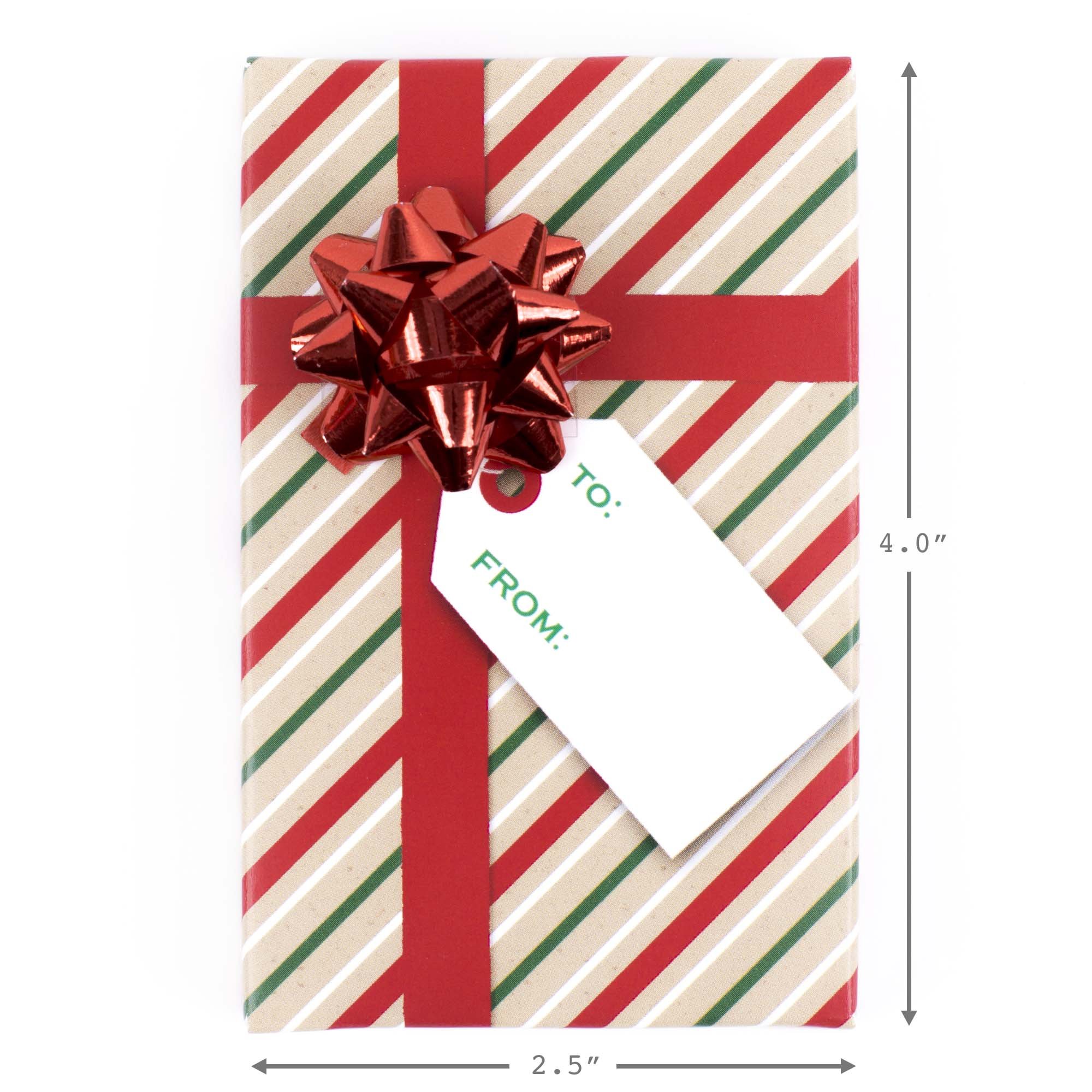Hallmark Holiday Gift Card Holders, Red (Pack of 3)