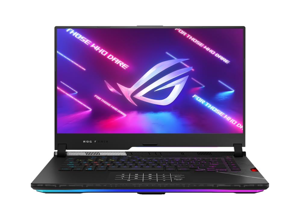 ASUS 2023 Rog Strix Scar 15.6” QHD 240Hz IPS Laptop 14-Core Intel i9-12900H NVIDIA GeForce RTX 3070Ti 32GB DDR5 1TB NVMe SSD Thunderbolt4 WiFi 6E RJ45 HDMI Per-Key RGB KB Windows 10 Home w/RE USB