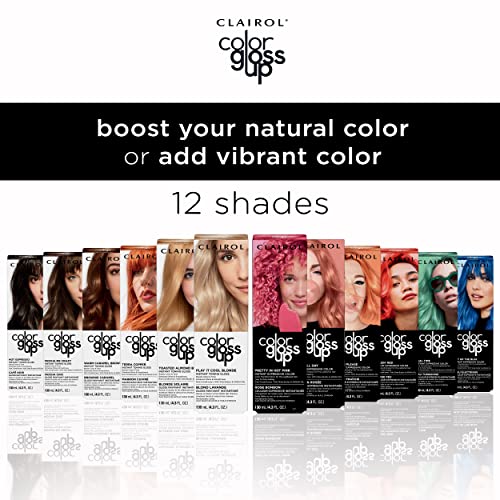 Clairol Color Gloss Up Temporary Hair Dye, Peach Please Hair Color, Pack of 1