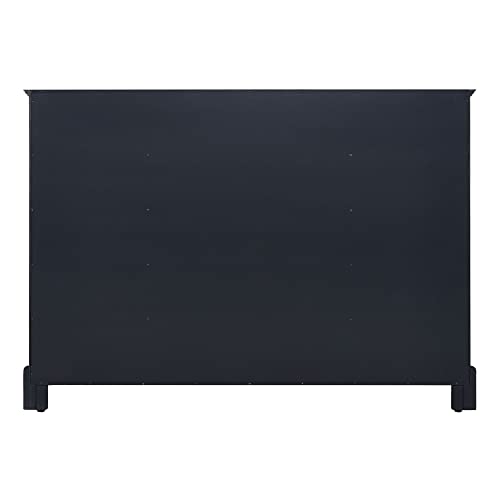 Signature Hardware 953665-48-RUMB-0 Quen 48" Free Standing Single Basin Vanity Set with Cabinet, Vanity Top, and Undermount Sink - No Faucet Holes