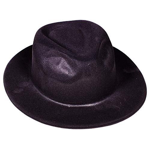 Windy City Novelties 12 Pack Plastic Fedoras