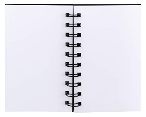 UCreate Mini Poly Cover Sketch Book, Heavyweight, 5.5" x 3.5", 50 Sheets, 6 Books