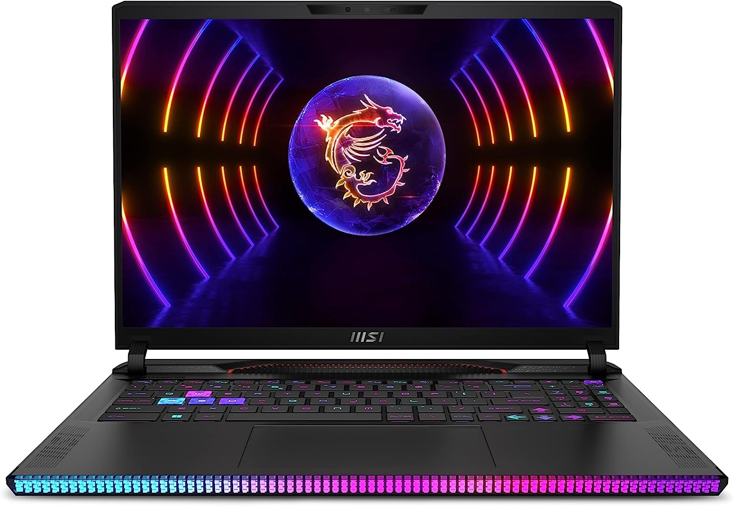 MSI Raider GE68HX 16" QHD+ (2560 x 1600) 240Hz Gaming Laptop - 13th Gen Intel Core i9-13950HX 24-Core up to 5.50 GHz CPU, 32GB DDR5 RAM, 2TB NVMe SSD, GeForce RTX 4070 8GB GDDR6, Windows 11 Pro