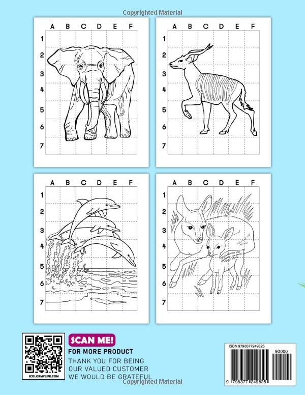 How To Draw Mammals: Step-By-Step Guide Book For Drawing With 30 Easy Pictures Inside | Stress Relief Gifts | Birthday Gifts | Creativity Gifts