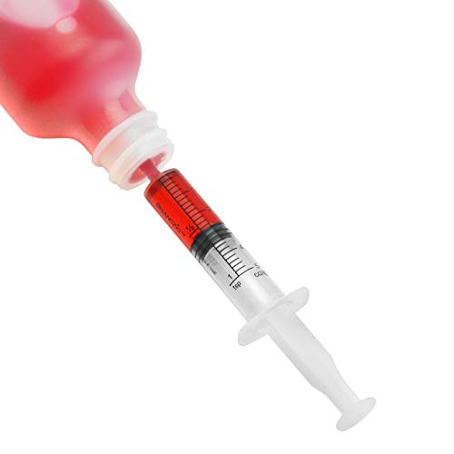 Medicine Bottle Syringe Adapter For Oral Dispensers (28mm, 50 Pack) | Press In Bottle Adapter for Liquid Medication | Only Fits Brandzig 1ml, 3ml, 5ml & 10ml Syringes