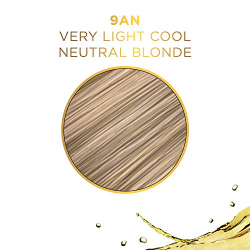 Clairol Professional Permanent Liquicolor for Blonde hair Color, 9AN Very Light Cool Neutral Blonde, 2 oz