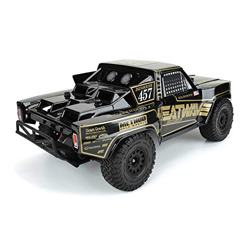 Pro-line Racing Pre-Cut 1967 Ford F-100 Black Body for SC PRO355118 Car/Truck Bodies Wings & Decals