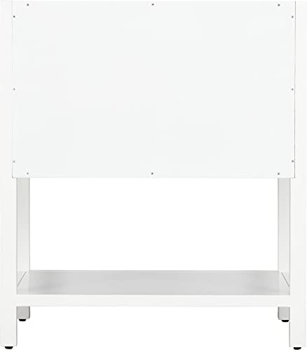 Signature Hardware 457684 Robertson 30" Mahogany Hardwood Single Vanity Cabinet
