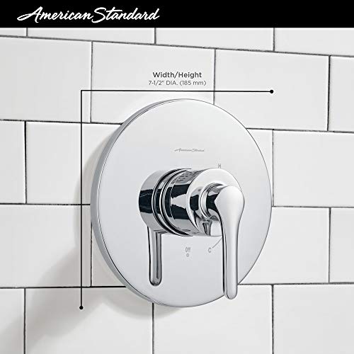 American Standard TU105500.243 Studio S Valve Only Trim Kit with Cartridge, Universal, Matte Black