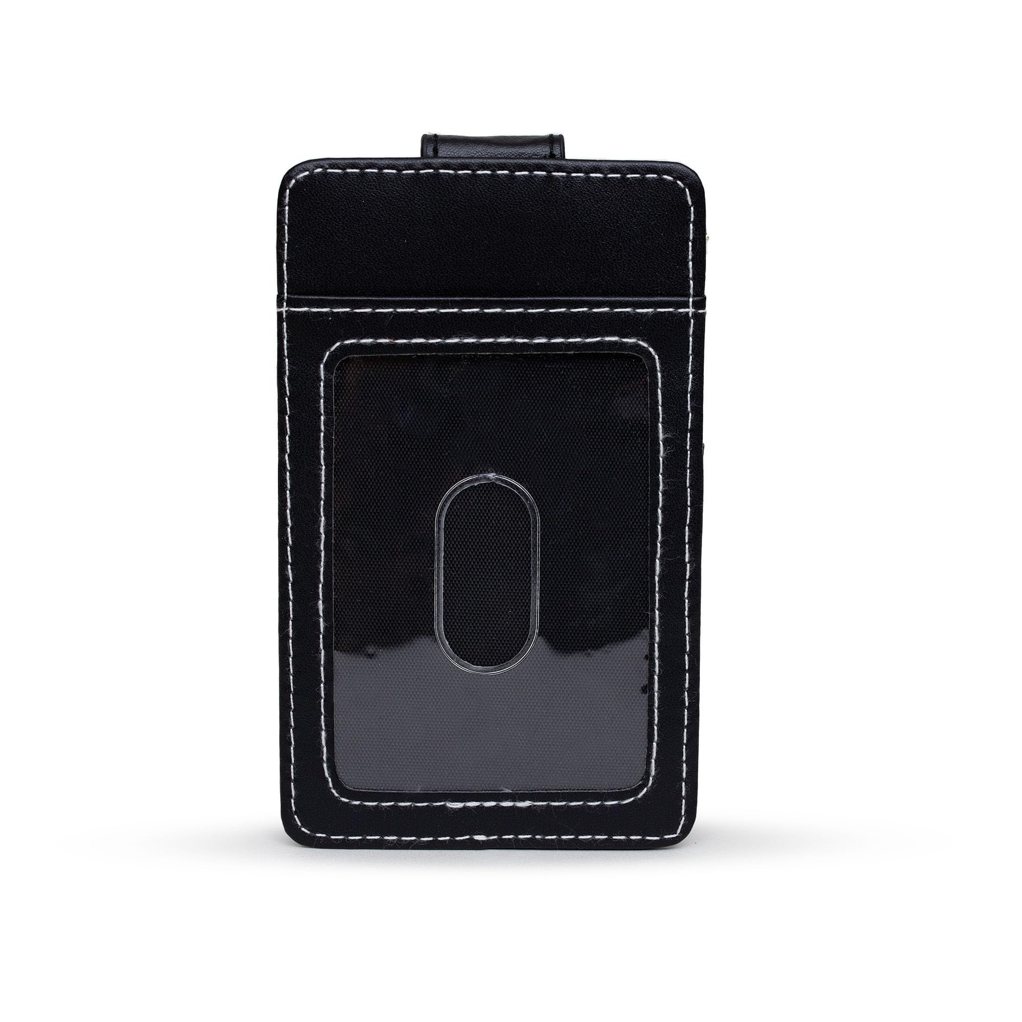 Disney Wallet, Character Wallet ID Card Holder, The Nightmare Before Christmas Jack Smiling Expression Black, Vegan Leather