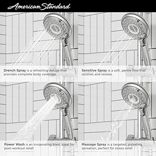 American Standard 9238759.295 Spectra Filtered Hand Shower Rail System in Brushed Nickel