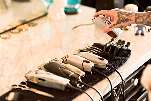 Andis 04710 Professional T-Outliner Beard & Hair Trimmer for Men with Carbon Steel T-Blade, Bump Free Technology β Corded Electric Beard Trimmer - Grey